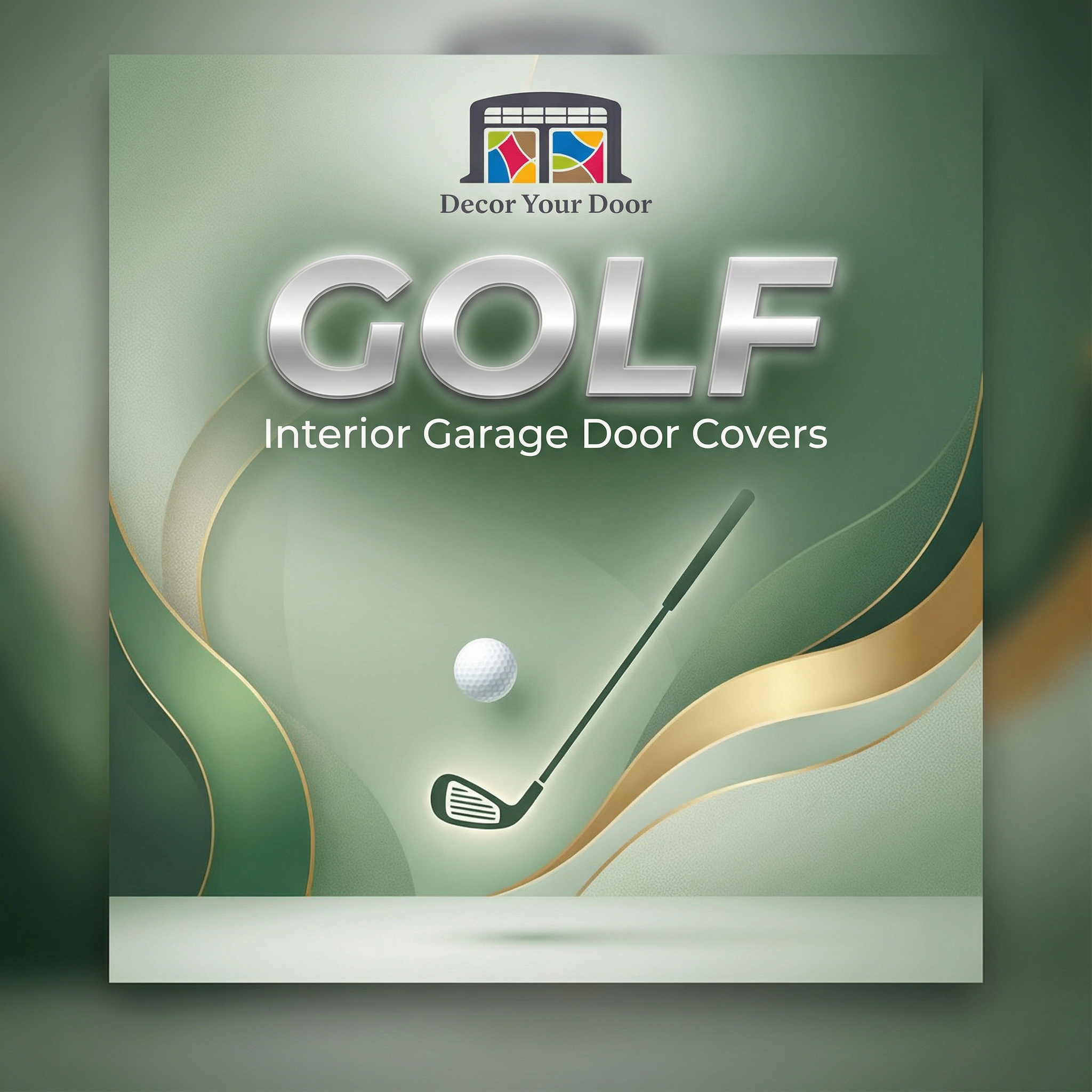 Golf Oasis - Interior Garage Door Covers